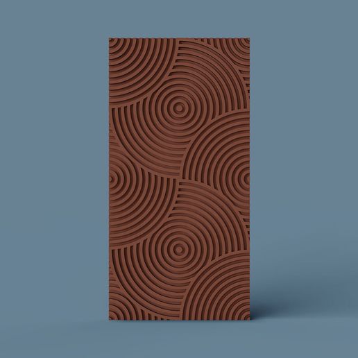 🟣 Seamless geometric pattern wall panel 3D Model・ STL File for 3D ...