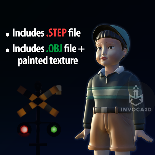 🦑 Cheol-Su Squid Game Boy Robot Doll AMS Multicolor | Young-Hee - Male ...