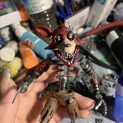 🎲 JOINTLESS IGNITED FOXY・ 3D File for 3D printing・Cults