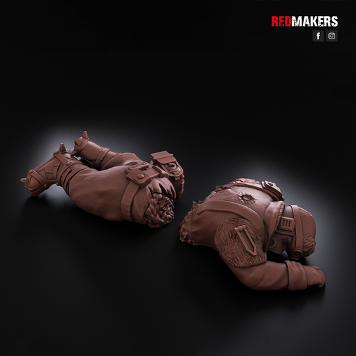 🧊 Ice Warriors - Slain soldiers・ 3D File for 3D printing・Cults