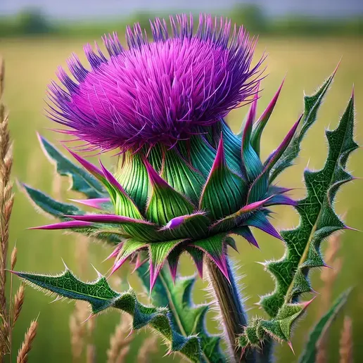 Free STL file Thistle Lithophane 🌿 ・Design to download and 3D print・Cults