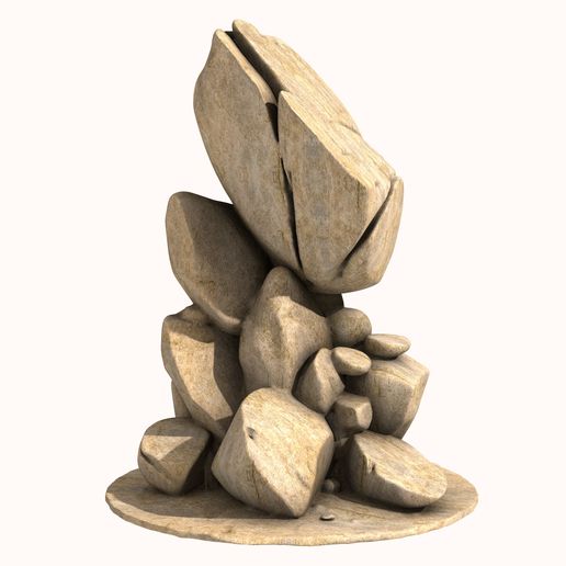 STL file Rock 2 🪨 ・Design to download and 3D print・Cults