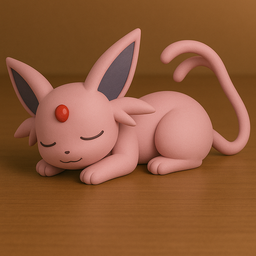 espeon sleeping