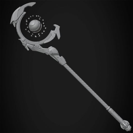 🔫 Overwatch 2 Ramattra Staff for Cosplay・ STL File for 3D printing・Cults