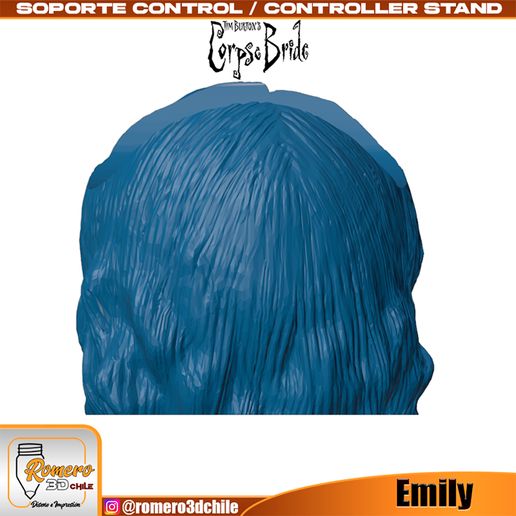 🎛️ Support Control Emily / The Corpse Bride・ STL File for 3D printing・Cults