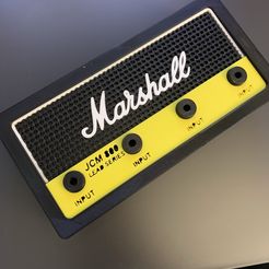 3D printer Marshall wall-mounted key ring • made with Creality CR-6 se ...