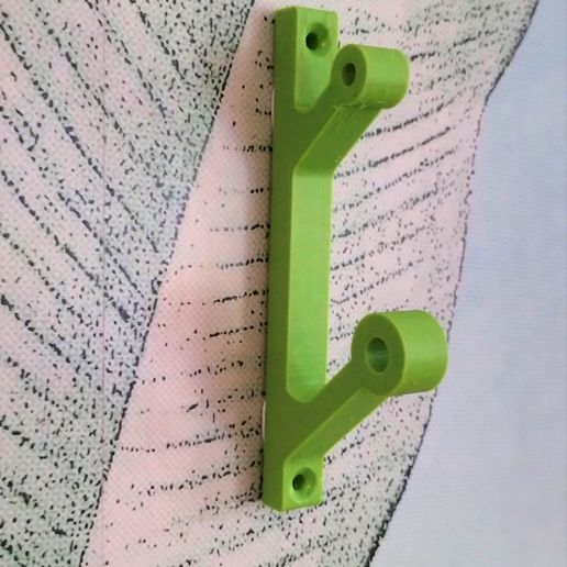 🧥 2 Coat hooks・Free STL File for 3D printing・Cults