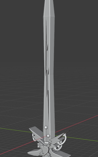 🗡️ Unity Relic Power Blade・Free STL File for 3D printing・Cults