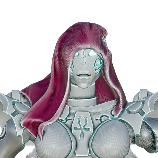🎲 Egyptian robotic deity.・ OBJ File for 3D printing・Cults