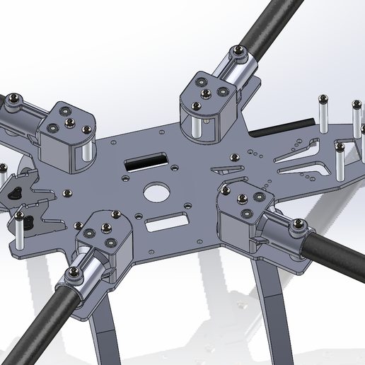 🖼️ X-type 15" quadcopter frame (STL)・ 3D File for 3D printing・Cults