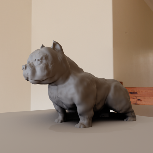 🐂 exotic bully bull dog stl・ STL File for 3D printing・Cults