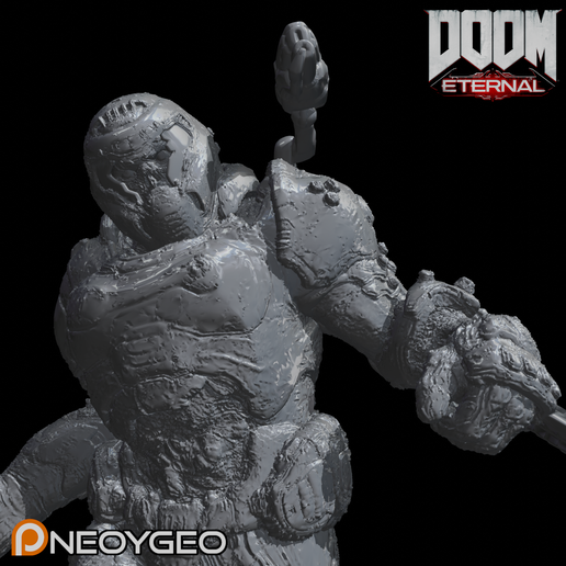 Archivo STL DOOM SLAYER ZOMBIE - DOOM ETERNAL 🧟 ・Modelo para descargar ...