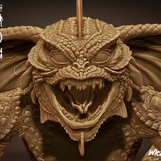 🕷️ WICKED GREMLINS SPIDER SCULPTURE: TESTED AND READY FOR 3D PRINTING ...