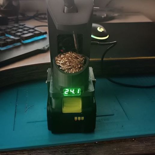 🧞‍♂️ Cordless soldering iron stand TS101- TS100・Free STL File for 3D ...