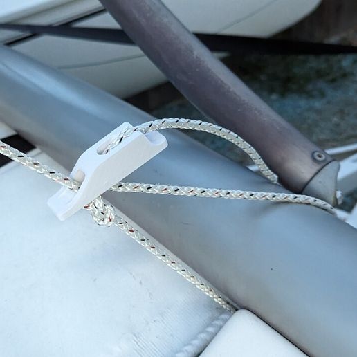 ⚽ Clam Cleats (for 3mm - 6mm or 1/8" - 1/4" rope)・Free 3D File for ・Cults