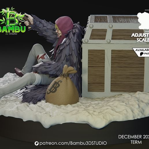 ⚖️ Corazon and Law - A Heartfelt Tribute to One Piece!・ 3D File for 3D ...