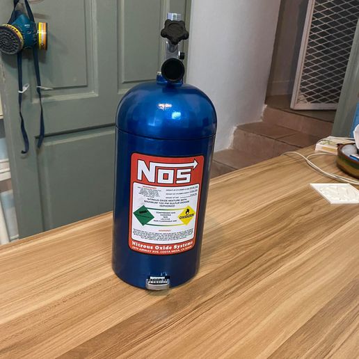 nos tank empty