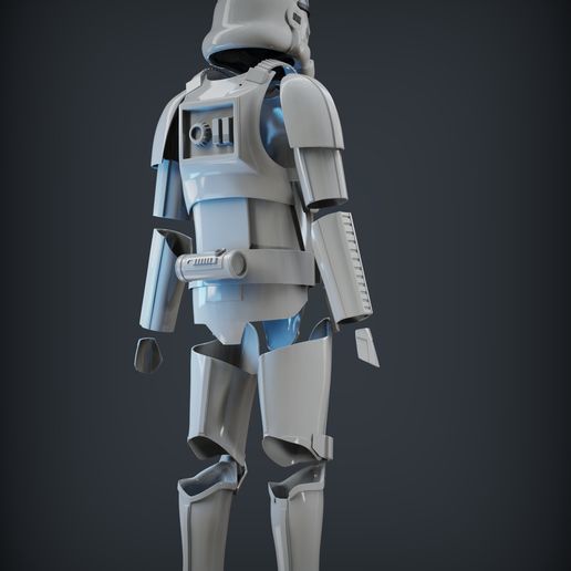 🫡 STORMTROOPER armor from Rogue One・ STL File for 3D printing・Cults