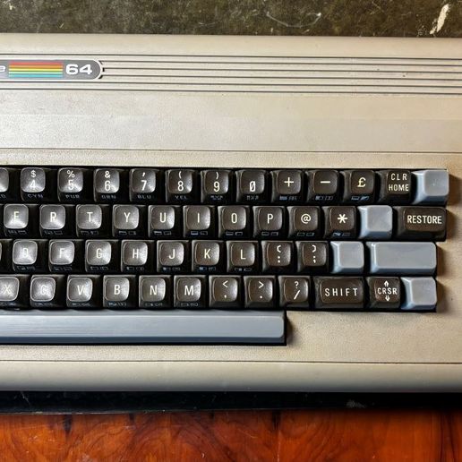STL file Commodore C64 key replacement set 🔑 ・3D printer model to ...