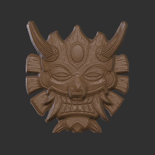 STL file tiki mask 🏢 (OBJ)・3D printing model to download・Cults