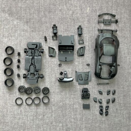 🚗 Mazda RX7 FD3S Rocket bunny and RE amemiya Full kit cartoon style・3D Print・Cults