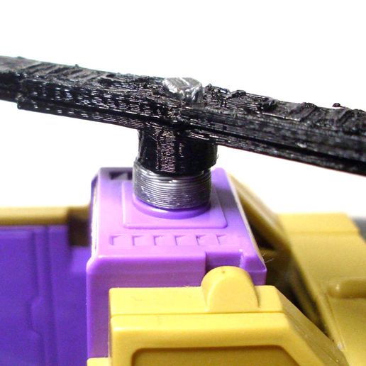 🤖 Transformers G1 Skyhopper rotor axle・Free STL File for 3D printing・Cults