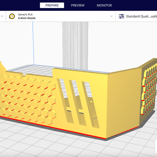 🧨 Sidewinder X1/X2 extruder cover Hexagon・ STL File for 3D printing・Cults