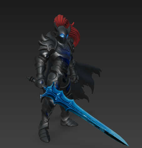 🗡️ SOLO LEVELING ACTION FIGURE IGRIS ONE HANDED SWORD・ 3MF File for 3D ...