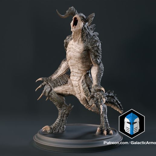 👤 Fallout Deathclaw Figurine - 3D Print Files・ 3D File for 3D printing ...