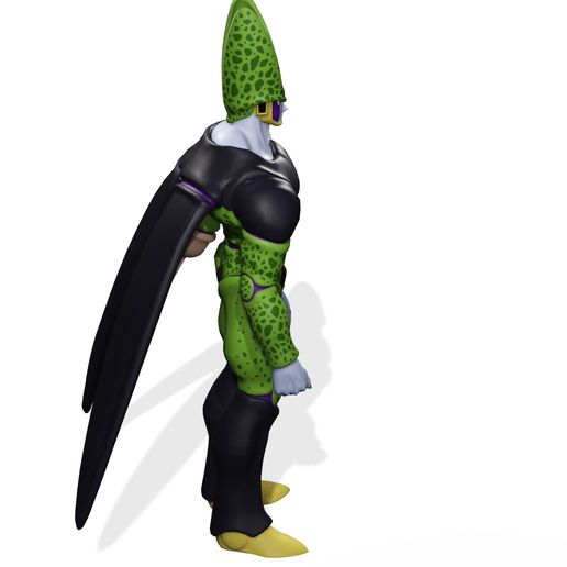 🐉 CELL DRAGON BALL Z DBZ DOWNLOAD RIGGED 3D MODEL FBX OBJ SON GOKU ...