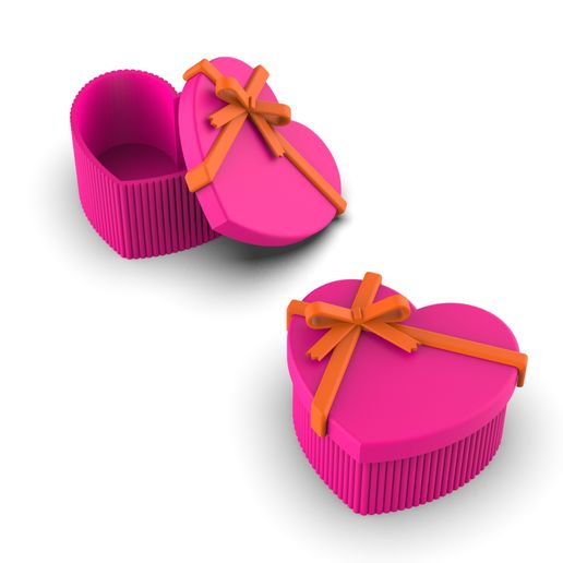️‍🔥 Love Heart Box, 3D Valentine’s Day Gift, Gift - Jewelry - Accessory ...