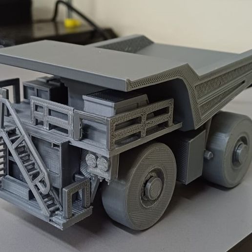 🚚 Komatsu 930E truck・ STL File for 3D printing and CNC machining ...