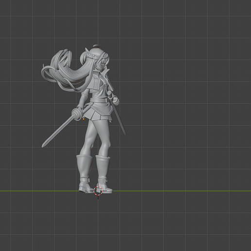 🗡️ Asuna Yuuki - Sword Art Online・ OBJ File for 3D printing・Cults