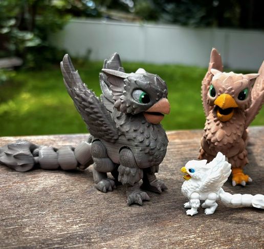 👶 Baby Gryphon・ STL File for 3D printing・Cults