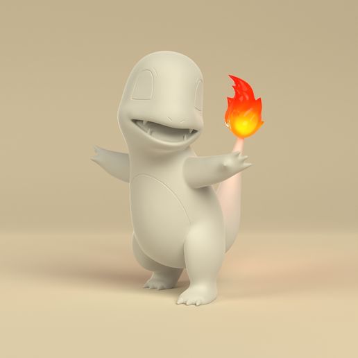 🐉 Pokemon charmander evolution pack・ STL File for ・Cults