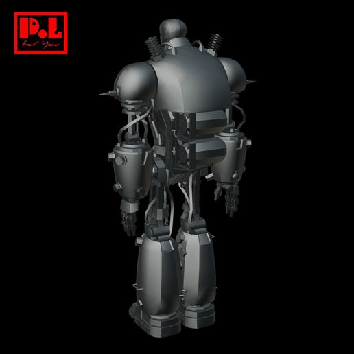 👫 Fallout - Liberty Prime・ STL File for 3D printing・Cults