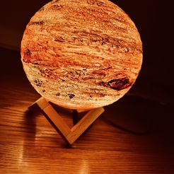 3D printed Jupiter Light Globe • made with Anycubic M3 Max・Cults