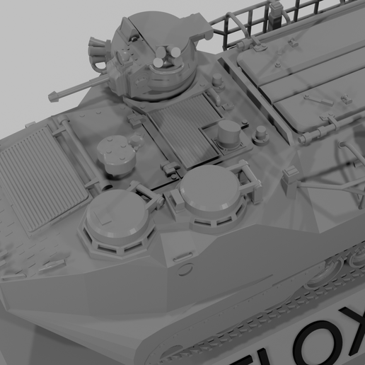 🇺🇸 US LVTP-7 early・ STL File for 3D printing・Cults