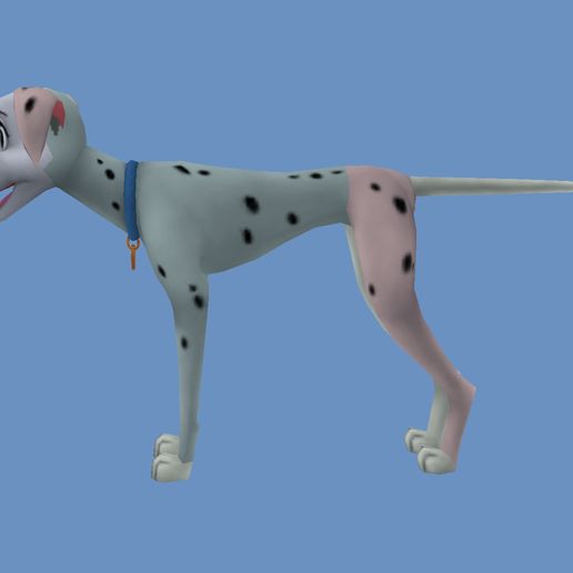 Perdita | 101 Dalmations 🐾・ OBJ File for 3D printing・Cults