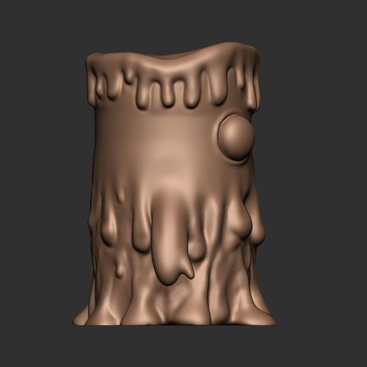 🫠 Cute Melting Candle Creature – 3D Print Model・ STL File for 3D ...