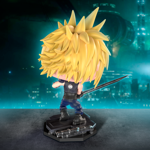 ☁️ FUNKO FINAL FANTASY VII CLOUD・ STL File for ・Cults