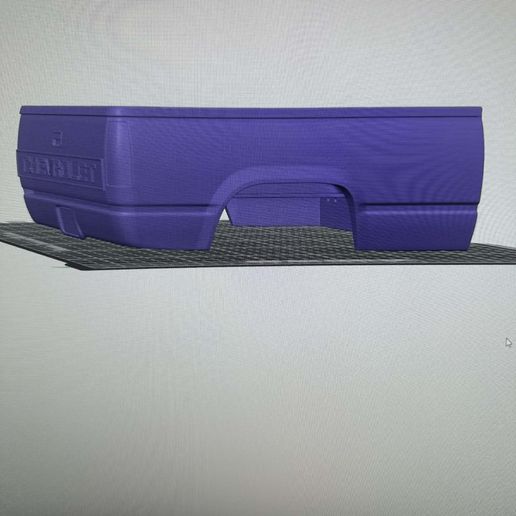 📦 obs short box fleet side bed only and parts・ STL File for 3D printing ...
