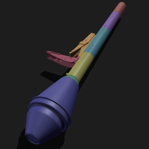 🔫 Panzerfaust 60 RPG ( Prop-Gun ) 1/1 Scale・ STL File for 3D printing・Cults