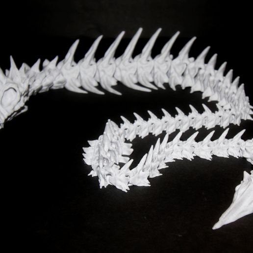 🐍 Articulated snake skeleton・3D Print with the Creality CR10v2 3D ...