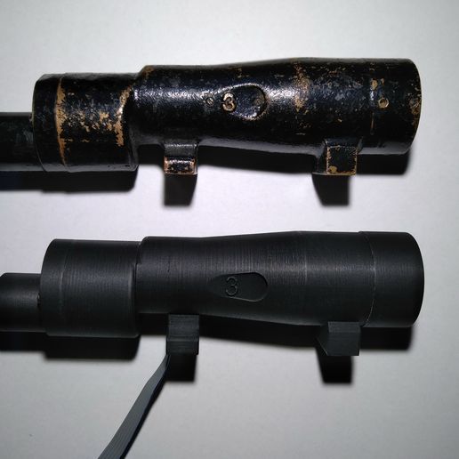 arquivo STL M38 scope for Stormtrooper E-11 Blaster electronic friendly 🫡 ・design para impressão ...