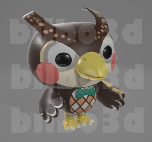 🎨 Socrates FUNKO ANIMAL CROSSING FAN ART・ 3D File for 3D printing・Cults