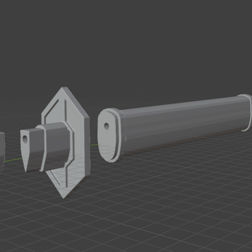 🗡️ Aizen’s Katana – 3D Printable Sword with Metal Rod Support・ STL File ...