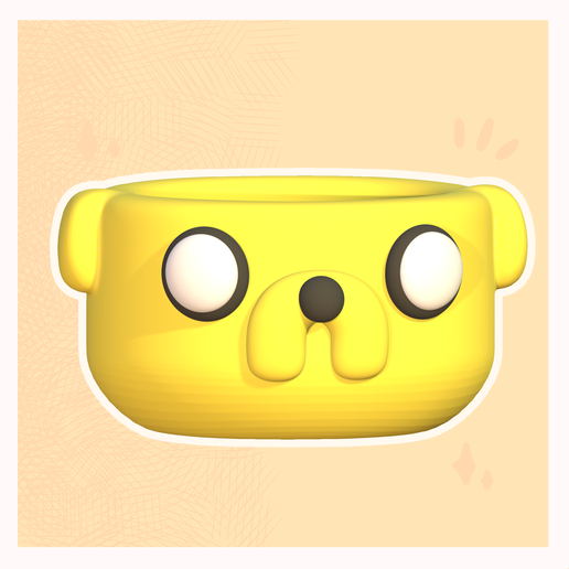 Archivo STL Jake the dog 🐕 (OBJ)・Diseño para descargar y imprimir en 3D ...