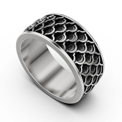 3D file Japan pattern ring 🇯🇵 ・Model to download and 3D print・Cults
