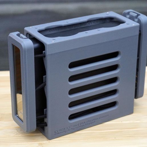 3D file ICY BOX 3.5" Hard Drive Decoupler - 3D Printable - STL Files 📦 ...